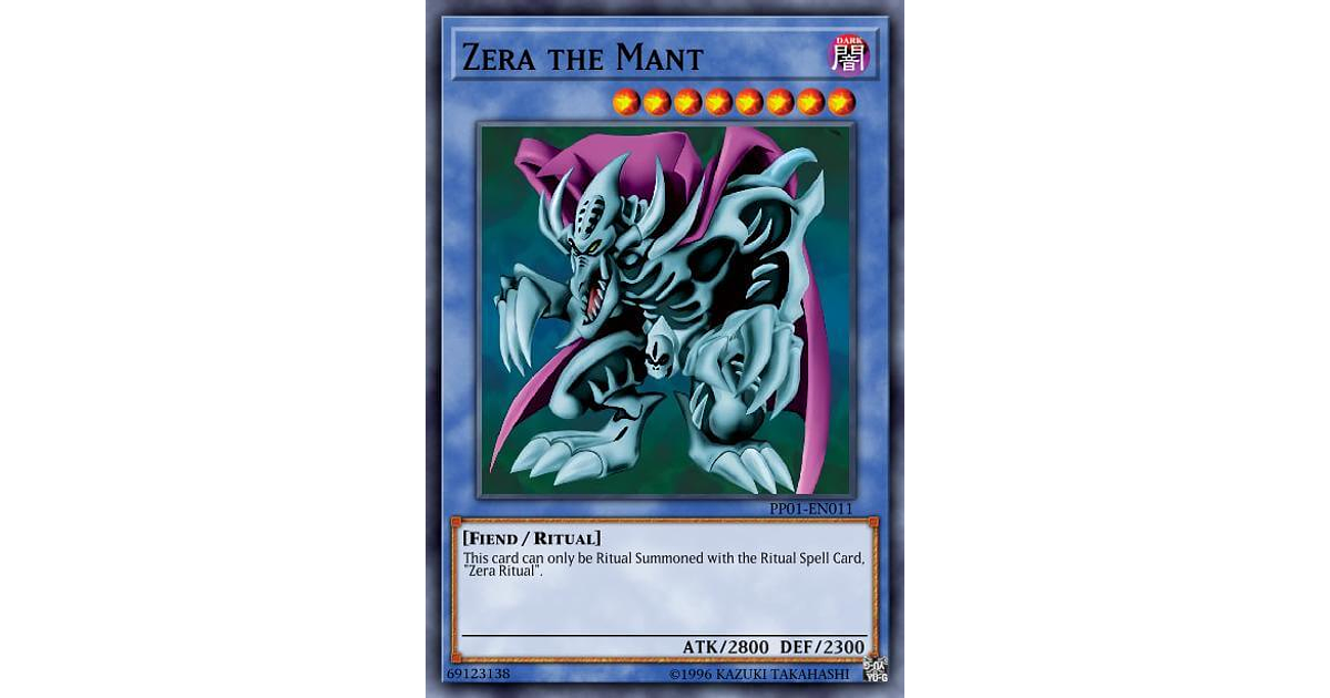 Zera the Mant - SBC1-ENI13 - Common 1st Edition
