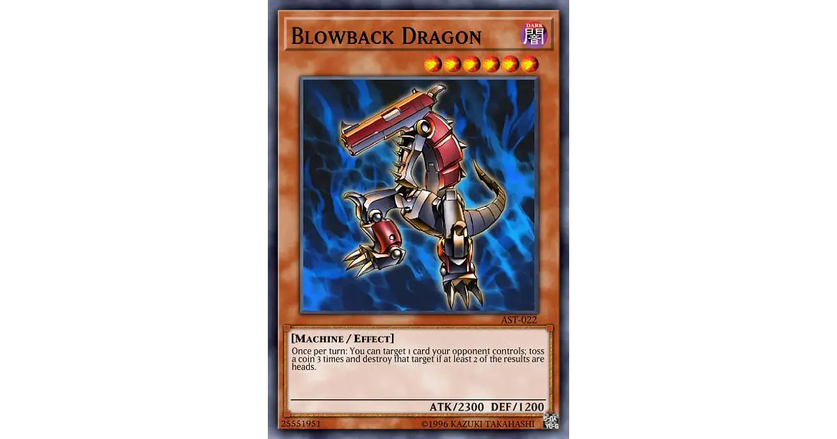 Blowback Dragon - SBC1-ENI23 - Common 1st Edition