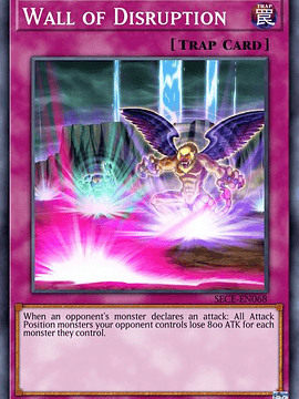 Wall of Disruption - SGX3-ENH20 - Common 1st Edition