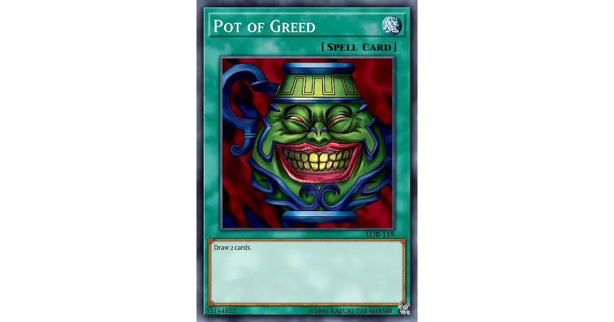 Pot of Greed - TBC1-EN001 - Ultra Rare