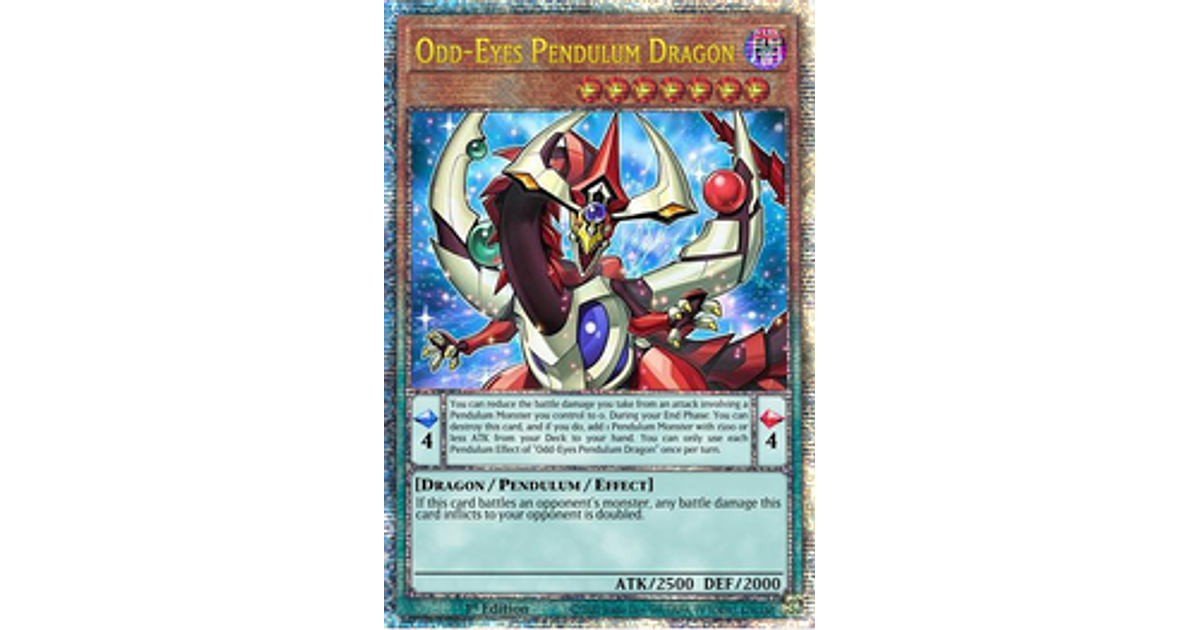 Odd-Eyes Pendulum Dragon - TN23-EN011 - Quarter Century S...