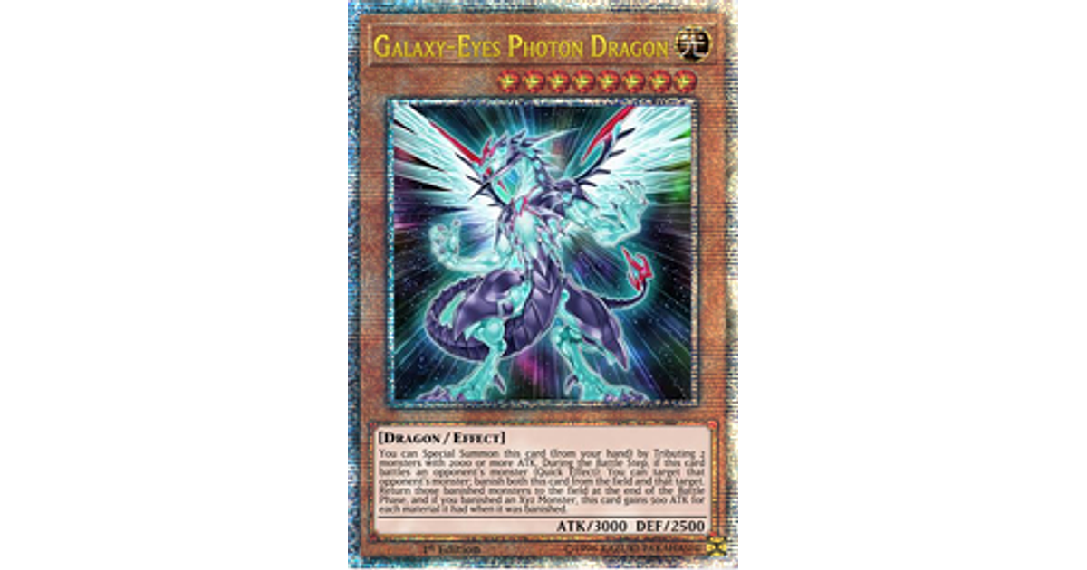 Galaxy-Eyes Photon Dragon - TN23-EN012 - Quarter Century ...