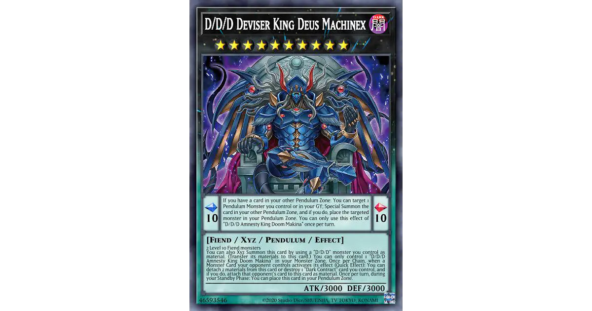 D/D/D Deviser King Deus Machinex - MP23-EN023 - Prismatic...