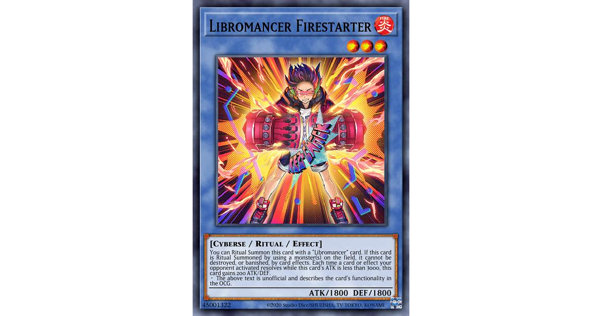 Libromancer Firestarter - MP23-EN046 - Common 1st Edition