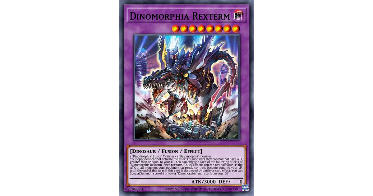 Dinomorphia Rexterm - MP23-EN082 - Prismatic Secret Rare ...