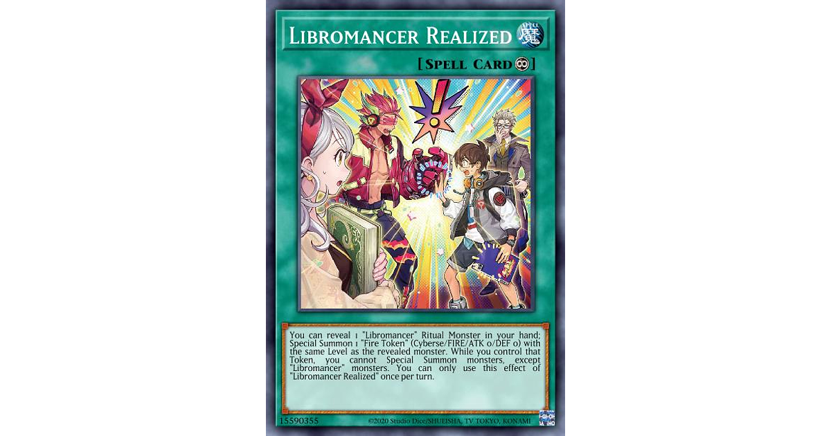 Libromancer Realized - MP23-EN113 - Common 1st Edition