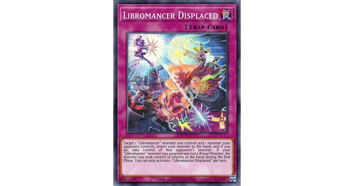 Libromancer Displaced - MP23-EN115 - Common 1st Edition