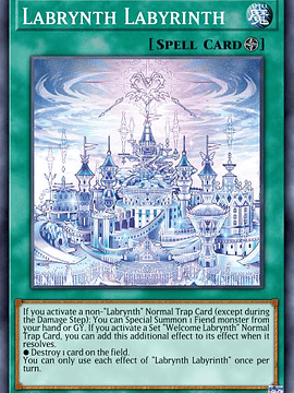 Labrynth Labyrinth - TAMA-EN021 - Super Rare 1st Edition