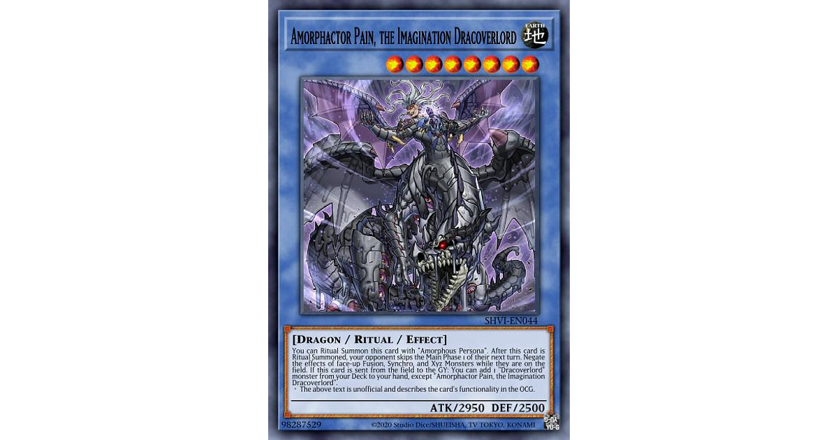 Amorphactor Pain, the Imagination Dracoverlord - MP23-EN2...