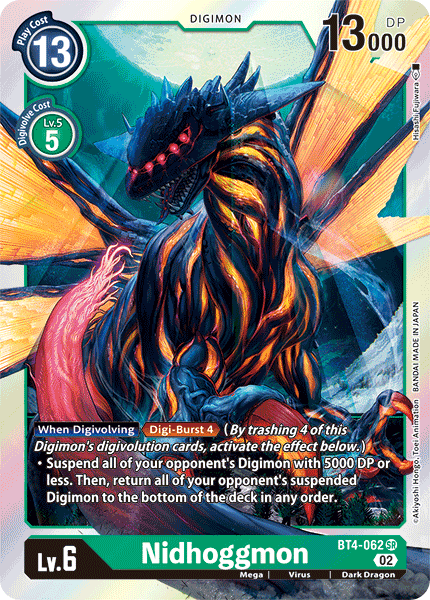 BT4-062 SR Nidhoggmon