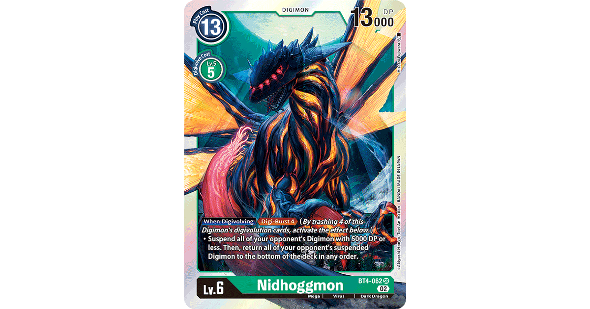 BT4-062 SR Nidhoggmon