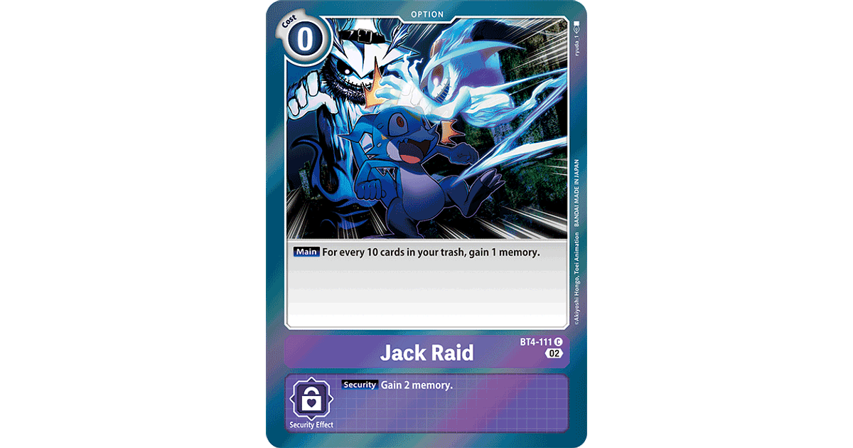 BT4-111 C Jack Raid