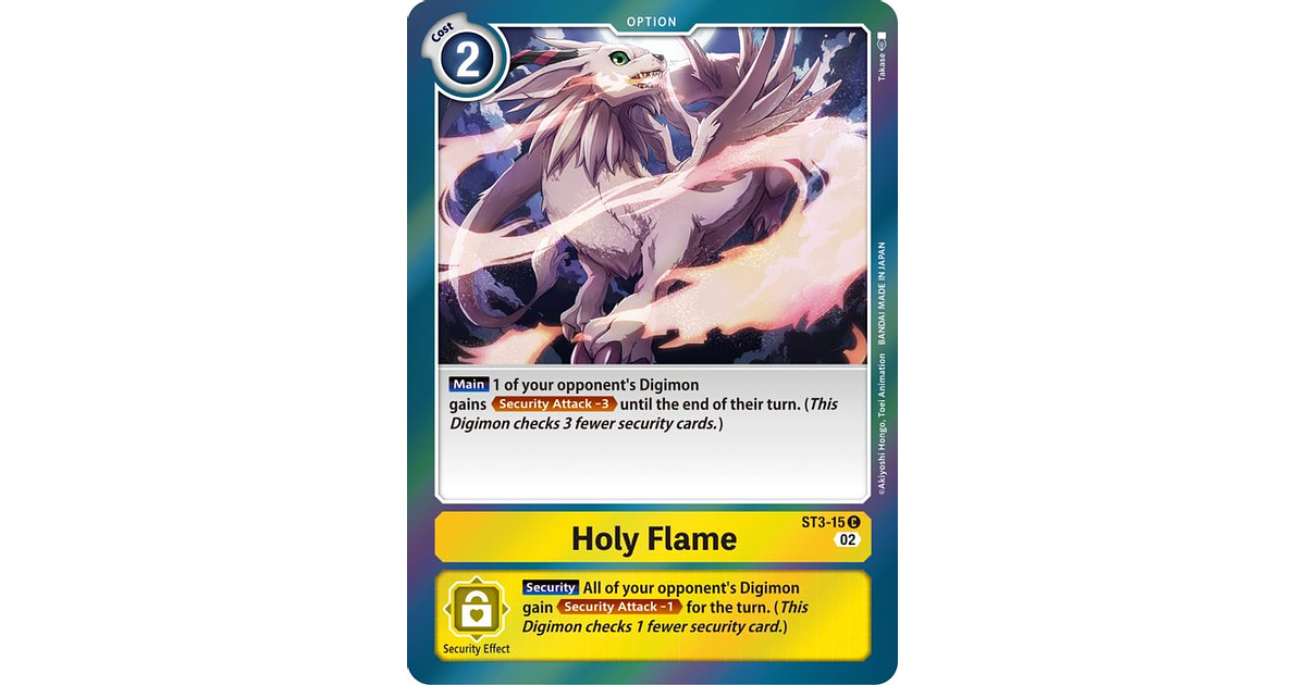 ST3-15 C Holy Flame