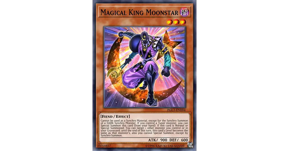 Magical King Moonstar - SDCK-EN015 - Common 1st Edition