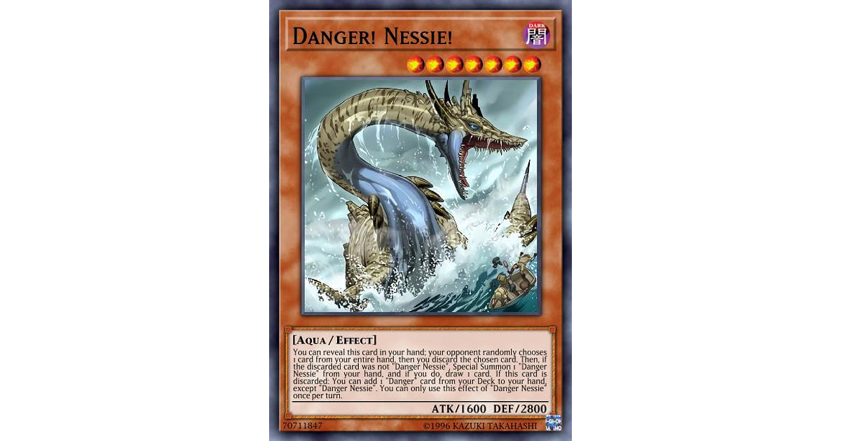 Danger! Nessie! - SDCK-EN022 - Common 1st Edition