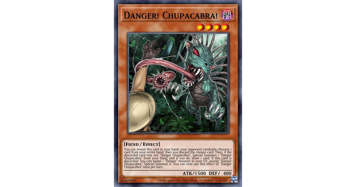 Danger! Chupacabra! - SDCK-EN023 - Common 1st Edition