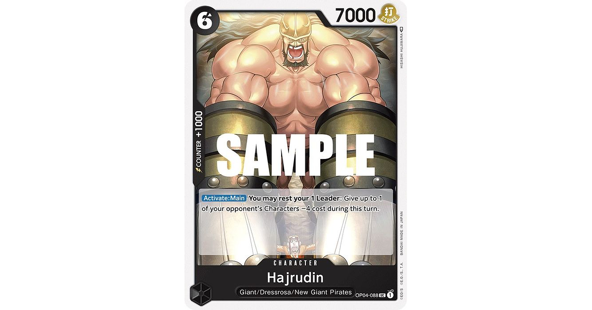 OP04-088 UC Hajrudin