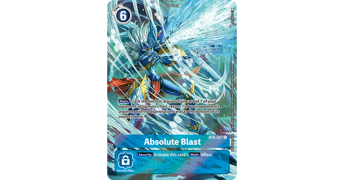 BT5-097 (Alternative Art) Absolute Blast