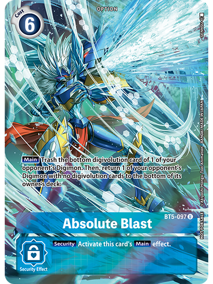 BT5-097 (Alternative Art) Absolute Blast