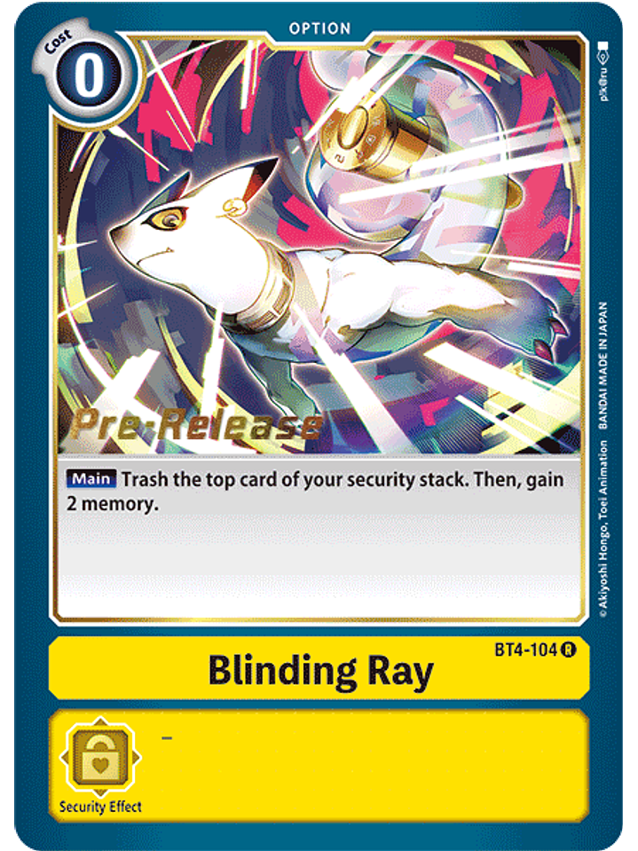 BT4-104 R Blinding Rare