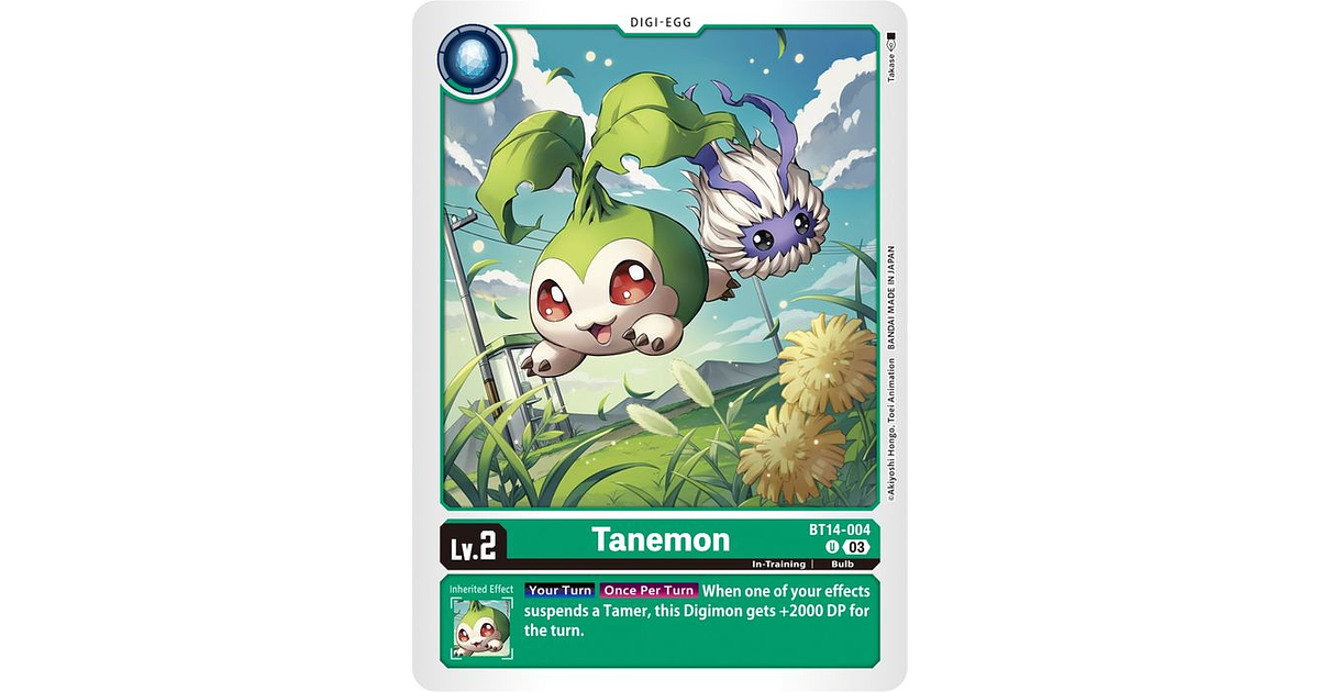 BT14-004 U Tanemon