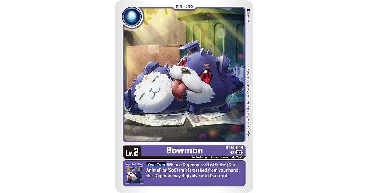 BT14-006 U Bowmon