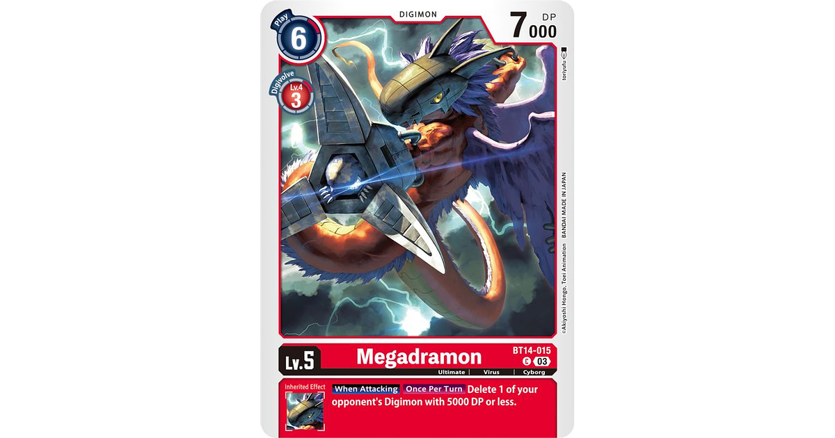 BT14-015 C Megadramon