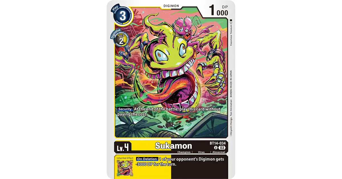 BT14-034 U Sukamon