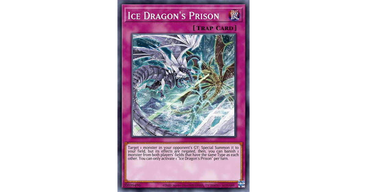 Ice Dragon's Prison - RA01-EN078 - Ultra Rare 1st Edition