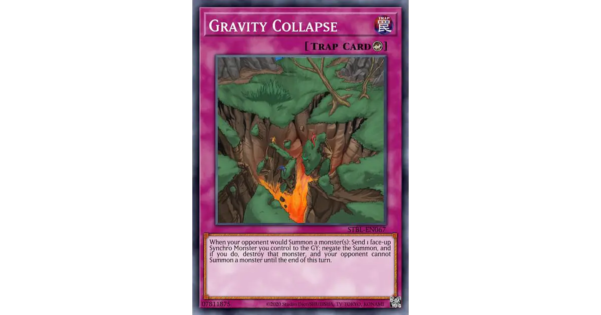 Gravity Collapse - VASM-EN030 - Rare 1st Edition