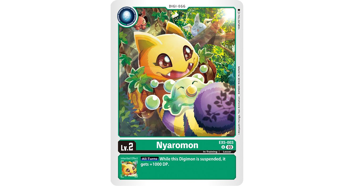 EX5-003 U Nyaromon