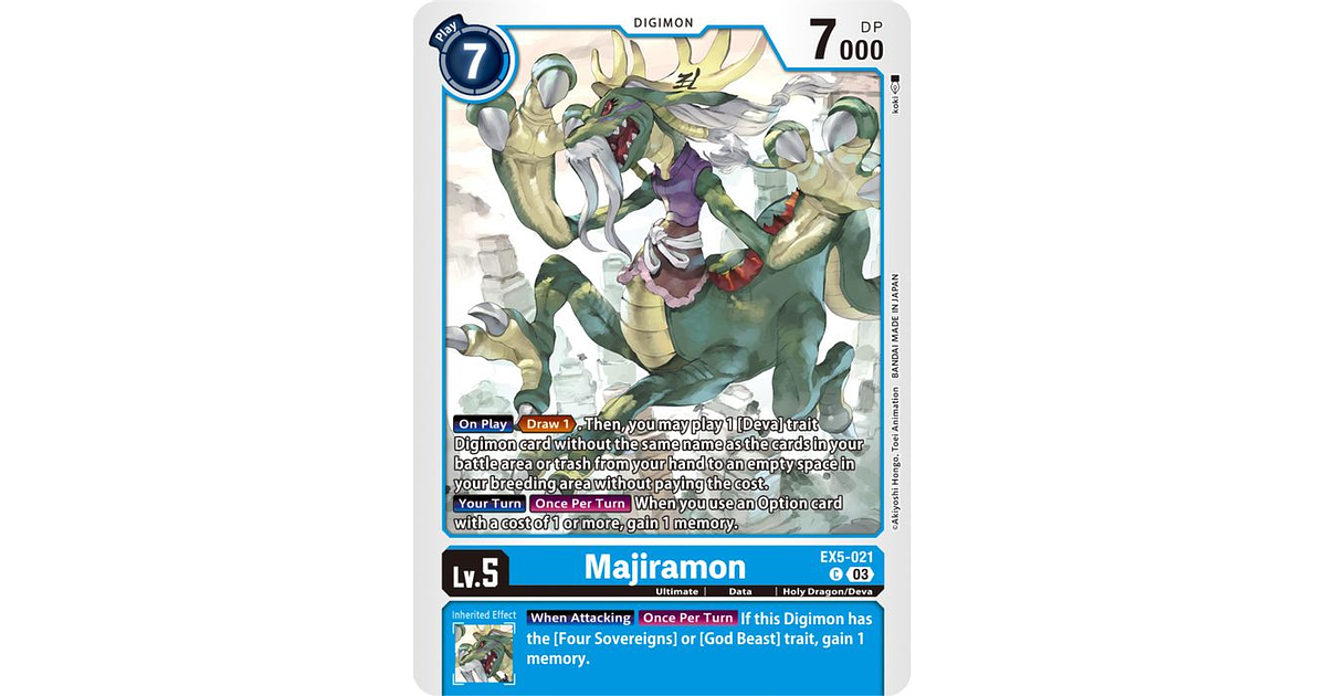 EX5-021 C Majiramon