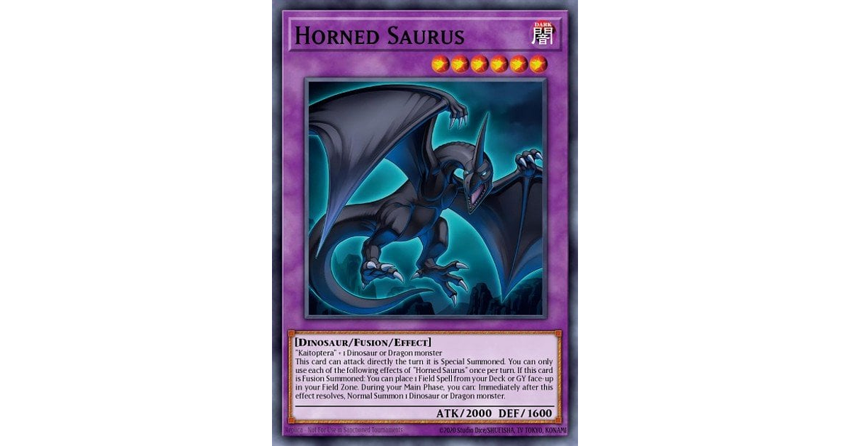 Horned Saurus - MZMI-EN013 - Rare 1st Edition