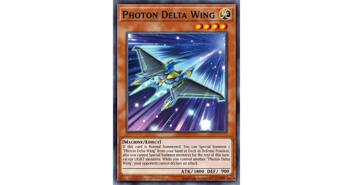 Photon Delta Wing - MZMI-EN024 - Ultra Rare 1st Edition