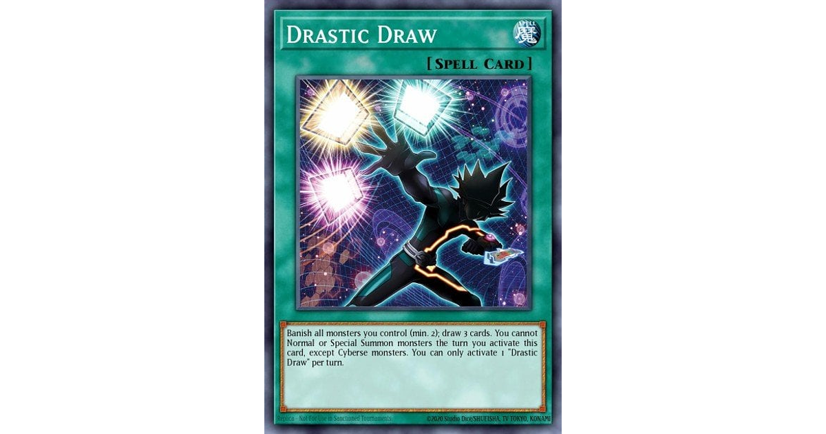 Drastic Draw - MZMI-EN037 - Ultra Rare 1st Edition