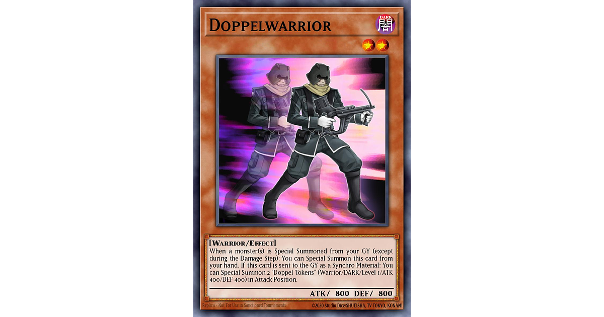 Doppelwarrior - MZMI-EN043 - Rare 1st Edition