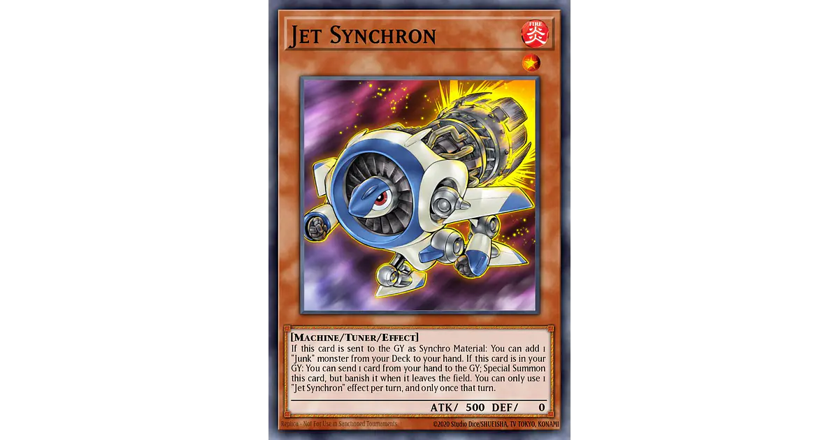 Jet Synchron - MZMI-EN044 - Rare 1st Edition