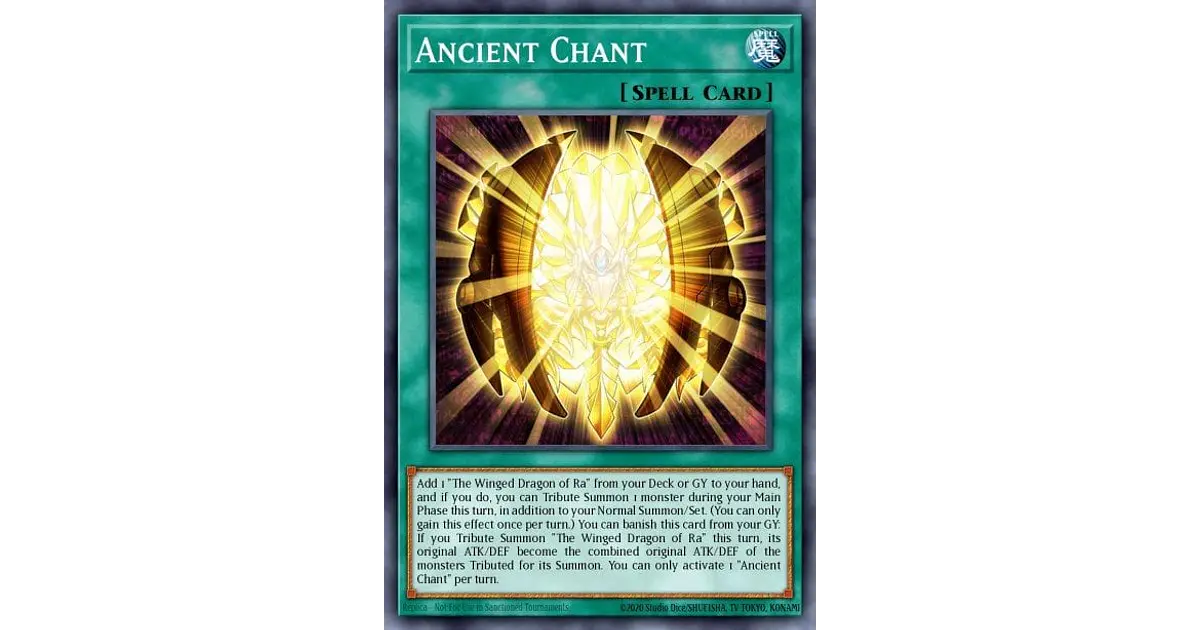 Ancient Chant - MZMI-EN069 - Ultra Rare 1st Edition