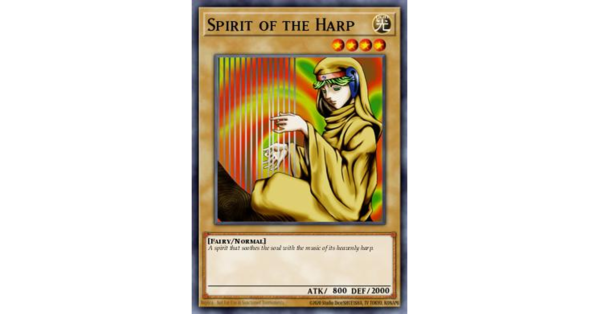 Spirit of the Harp - STAS-EN003 - Common 1st Edition