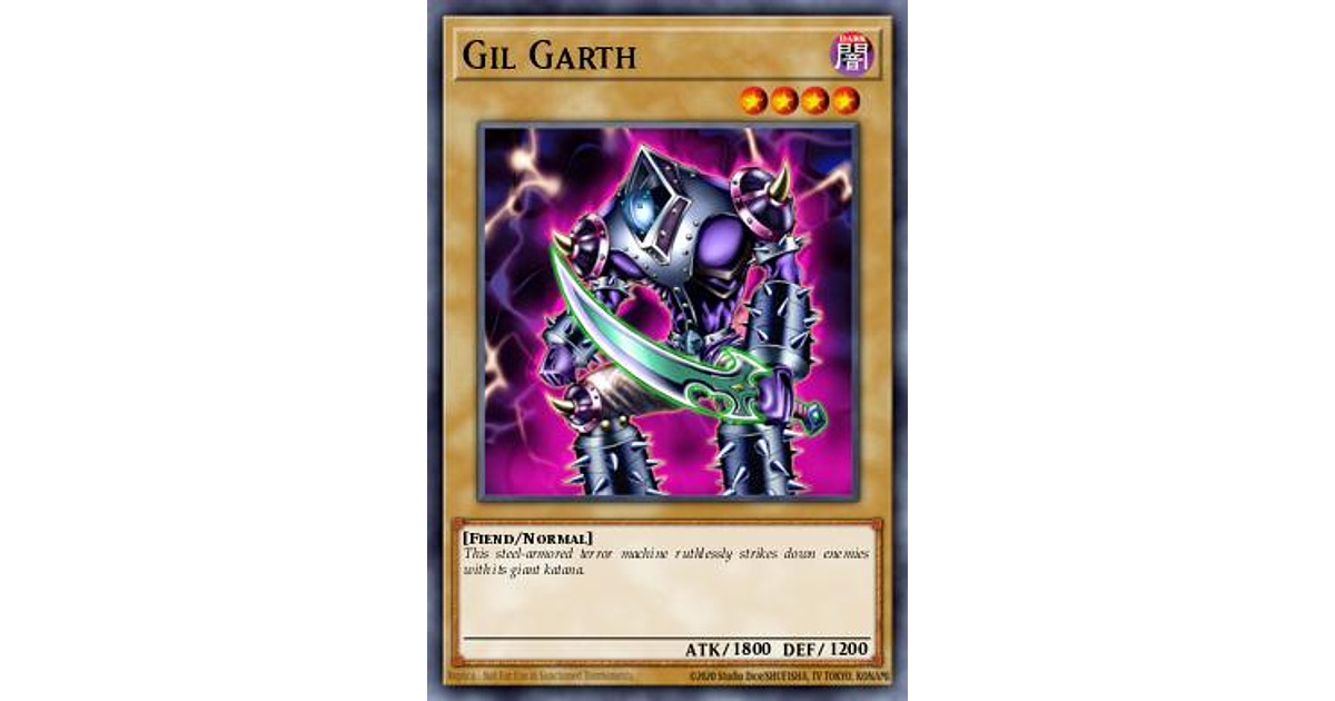 Gil Garth - STAS-EN007 - Common 1st Edition