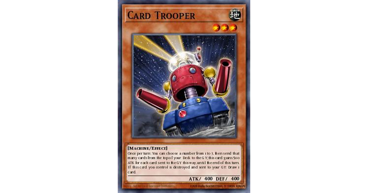 Card Trooper - STAS-EN030 - Common 1st Edition