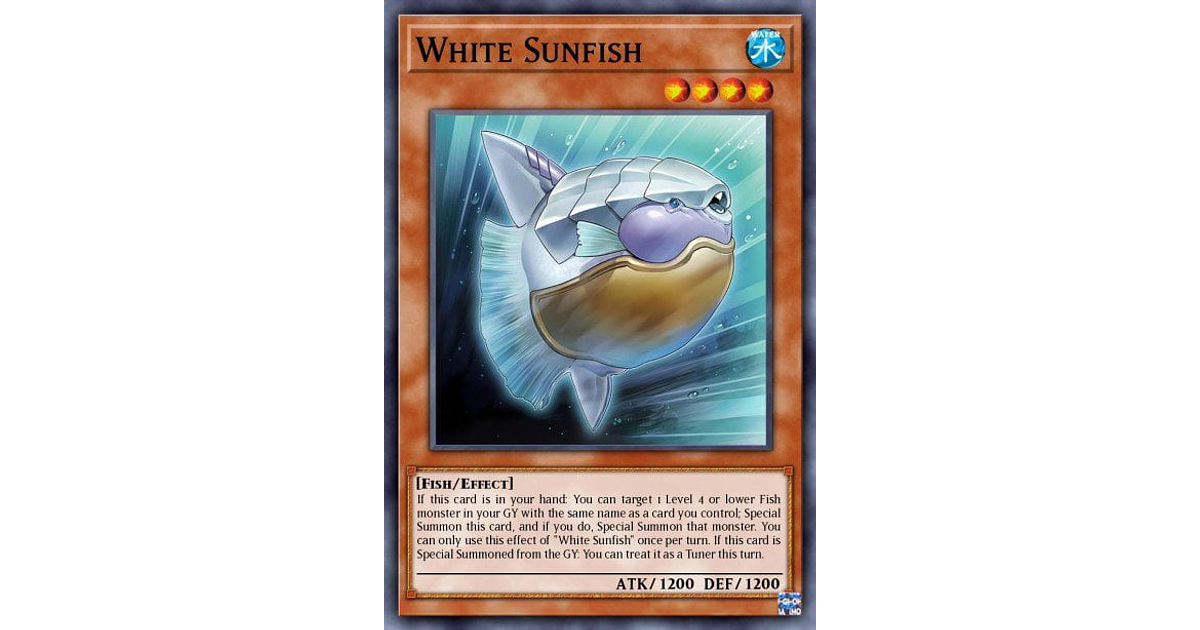 White Sunfish - PHNI-EN006 - Common 1st Edition