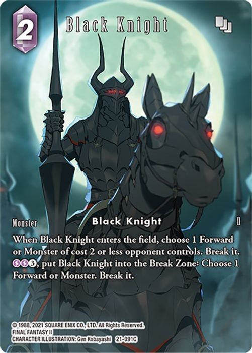 21-091C (Alternative Art) Black Knight
