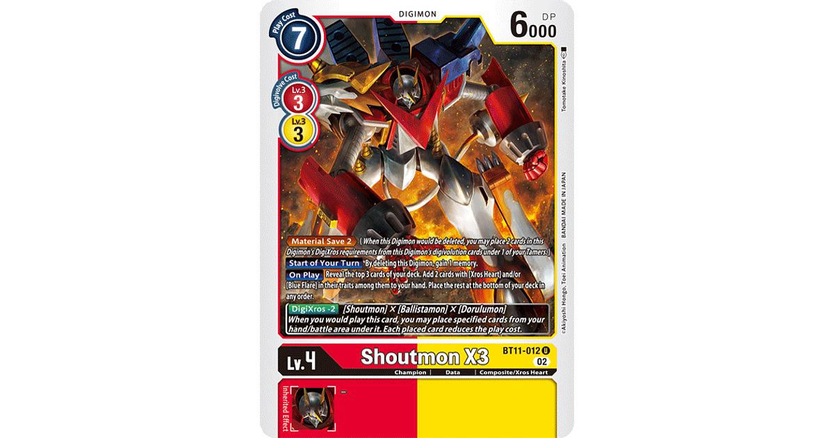 BT11-012 U Shoutmon X3