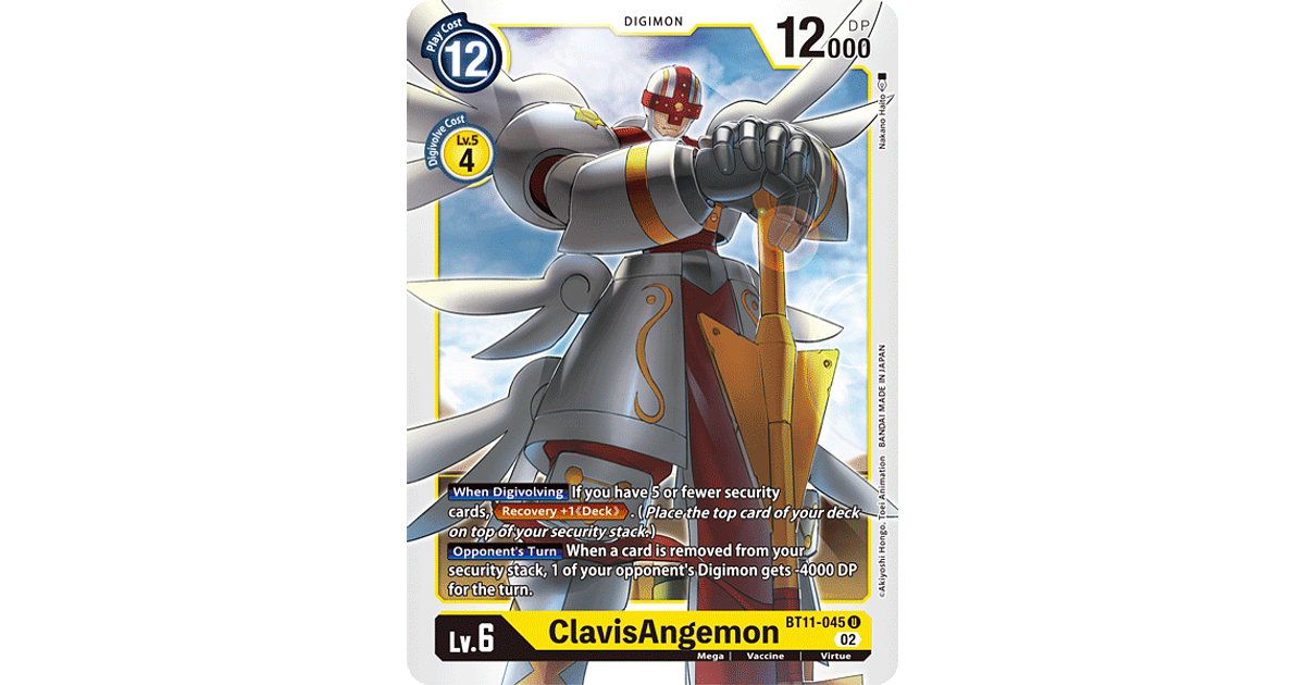 BT11-045 U ClavisAngemon