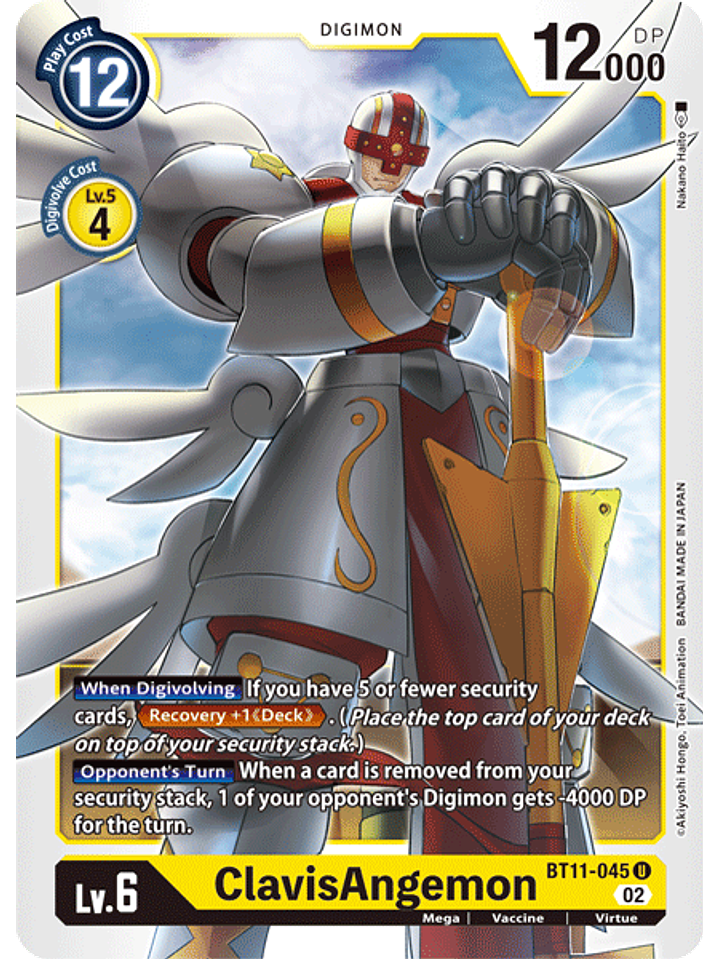 BT11-045 U ClavisAngemon