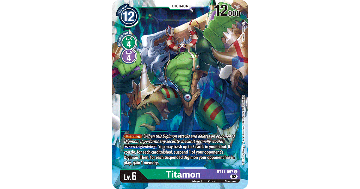 BT11-057 U Titamon