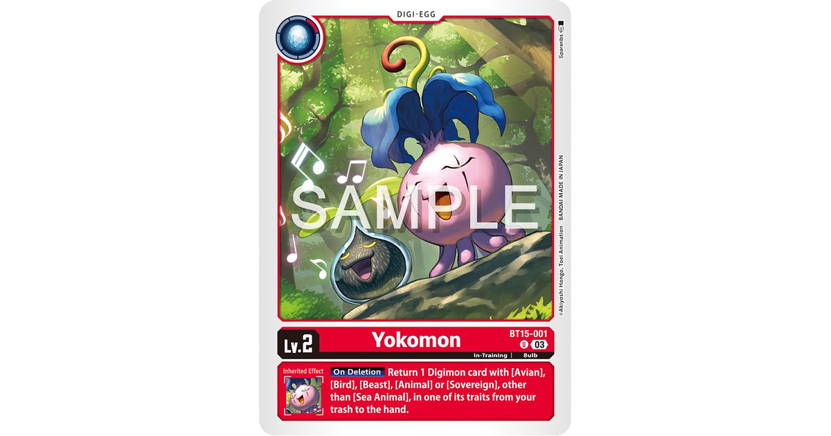 BT15-001 U Yokomon