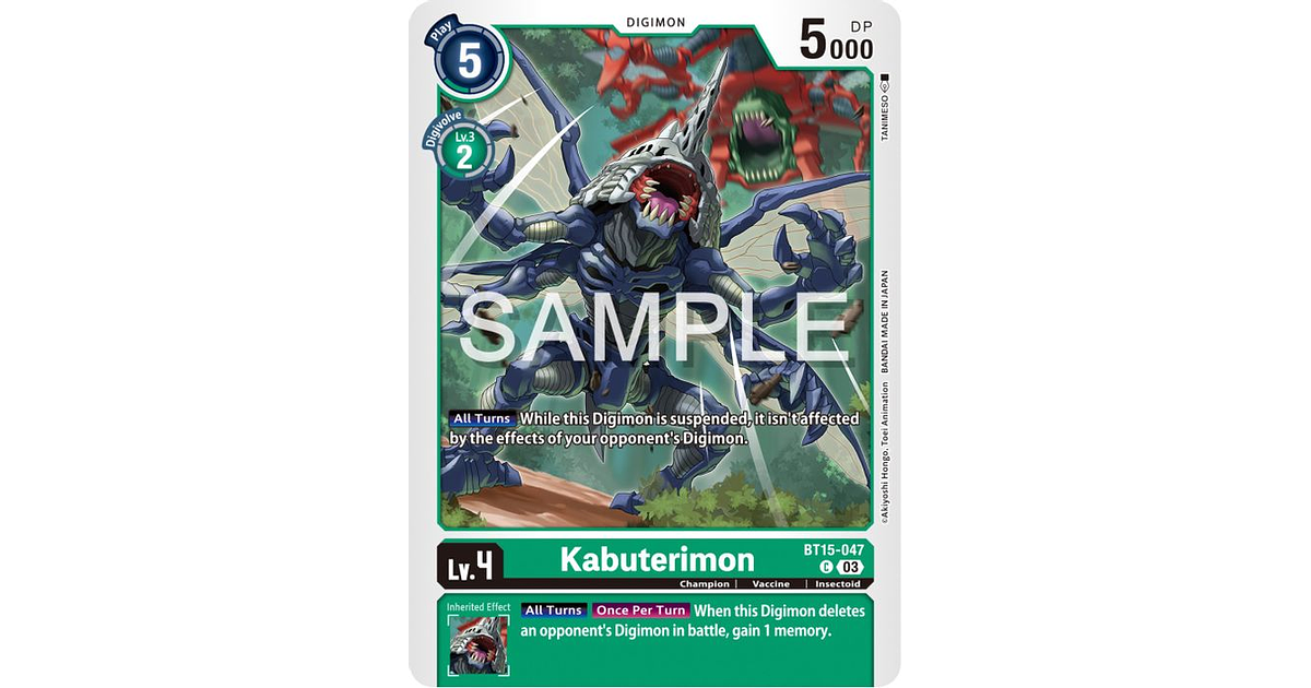BT15-047 C Kabuterimon
