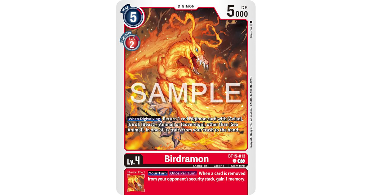 BT15-013 U Birdramon